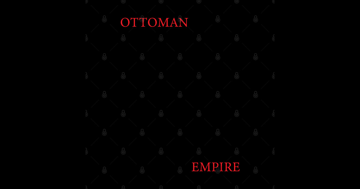 line art of Ottoman flag - Line Art - Sticker | TeePublic