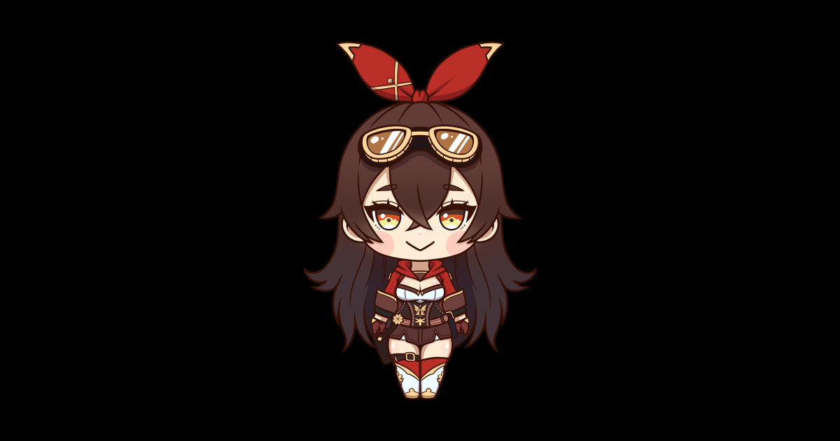 Genshin Impact - Amber Chibi - Amber - Sticker | TeePublic