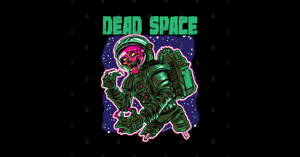 Dead Space Zombie Astronaut - Dead Space Zombie Astronaut - Sticker ...