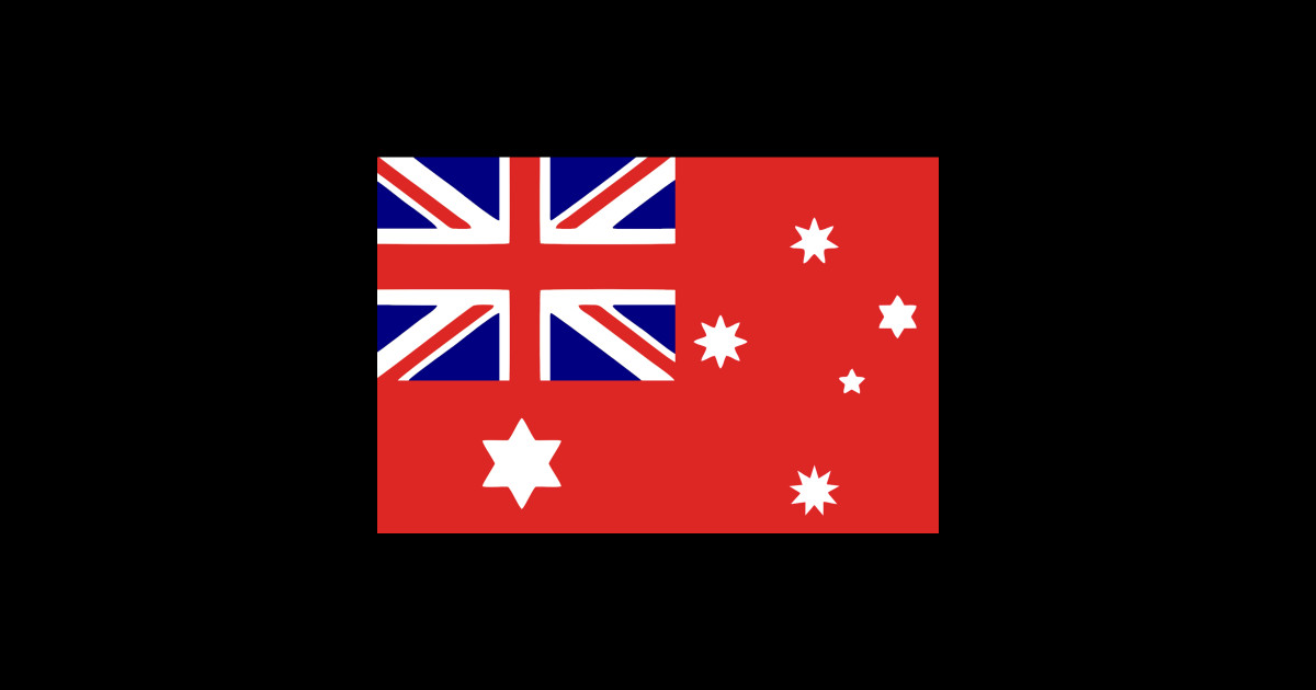 1901 Australian federation peoples land flag 3:2 ratio - Australian ...