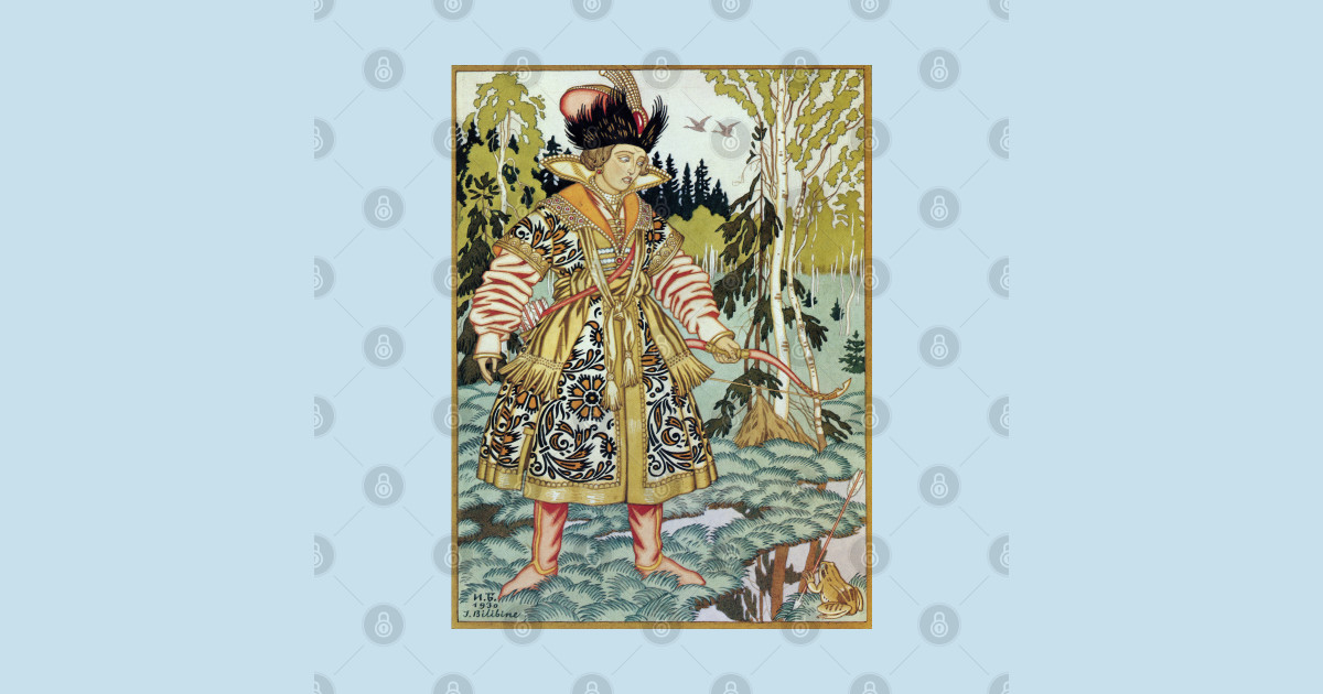 Prince Ivan and The Frog Princess - Ivan BIlibin - Prince Ivan - T ...
