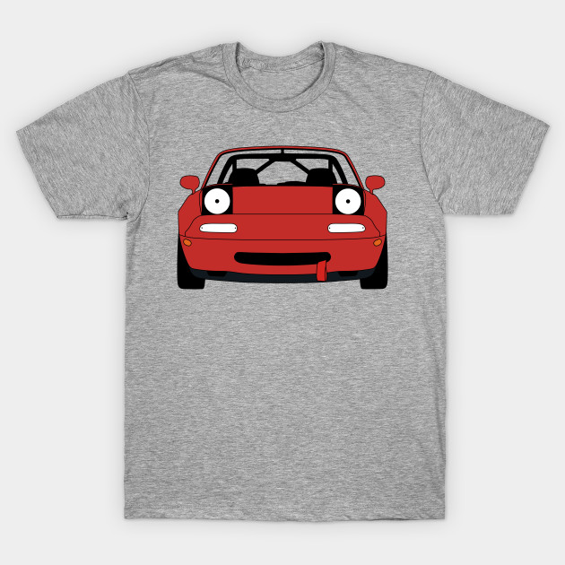 Miata Happy Racecar - Miata - T-Shirt | TeePublic