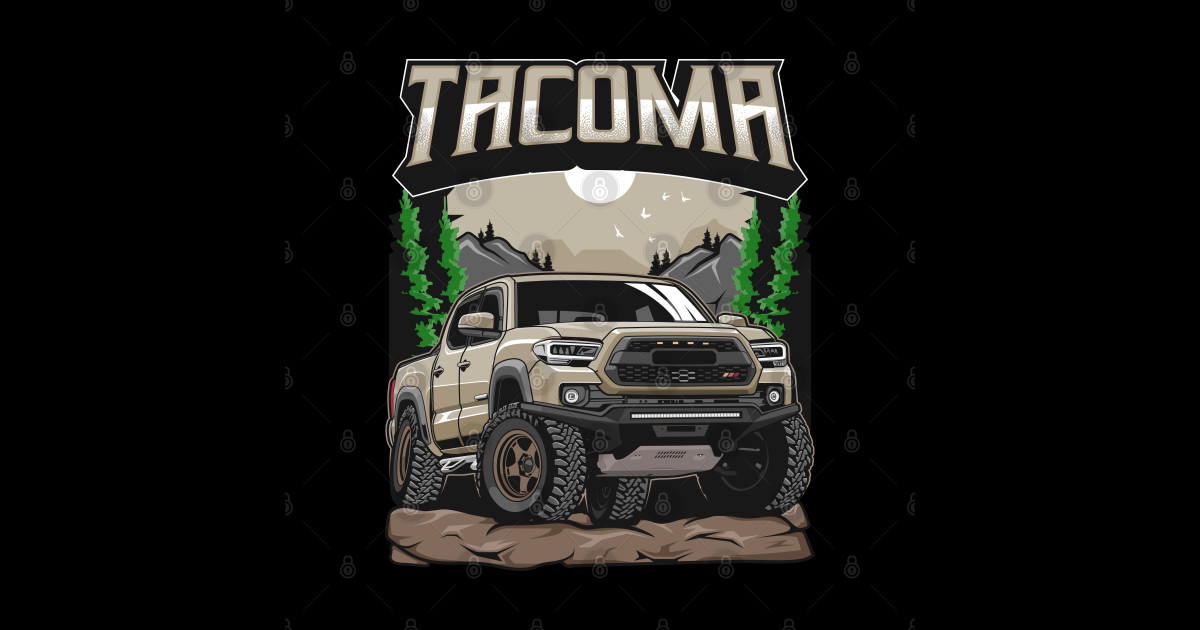 Toyota Tacoma TRD - Toyota Tacoma - Sticker | TeePublic