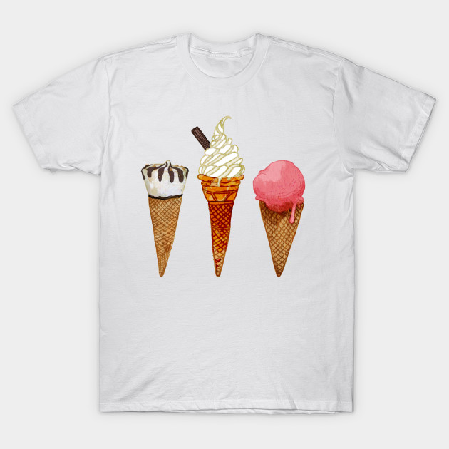 Ice Cream? - Ice Cream - T-Shirt | TeePublic