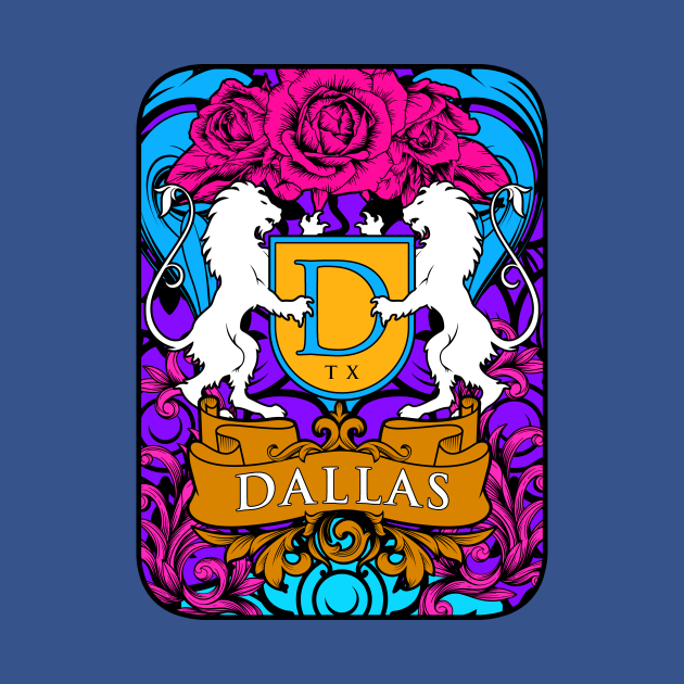 DALLAS LOGO ARTWORK - Dallas Texas - T-Shirt | TeePublic