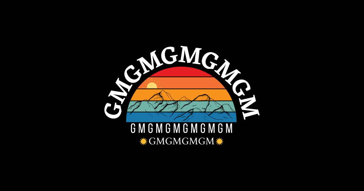 GMGMGM - Nft - Sticker | TeePublic