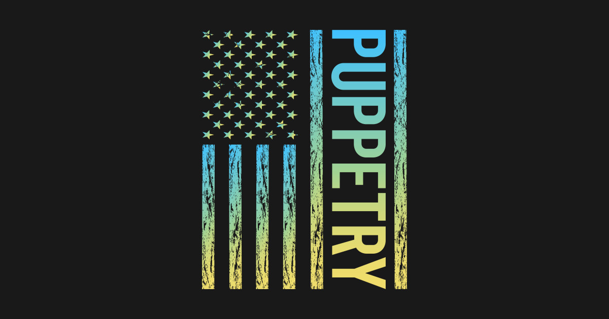 Gradient Flag 02 Puppetry Puppet Puppets - Puppetry - T-Shirt | TeePublic