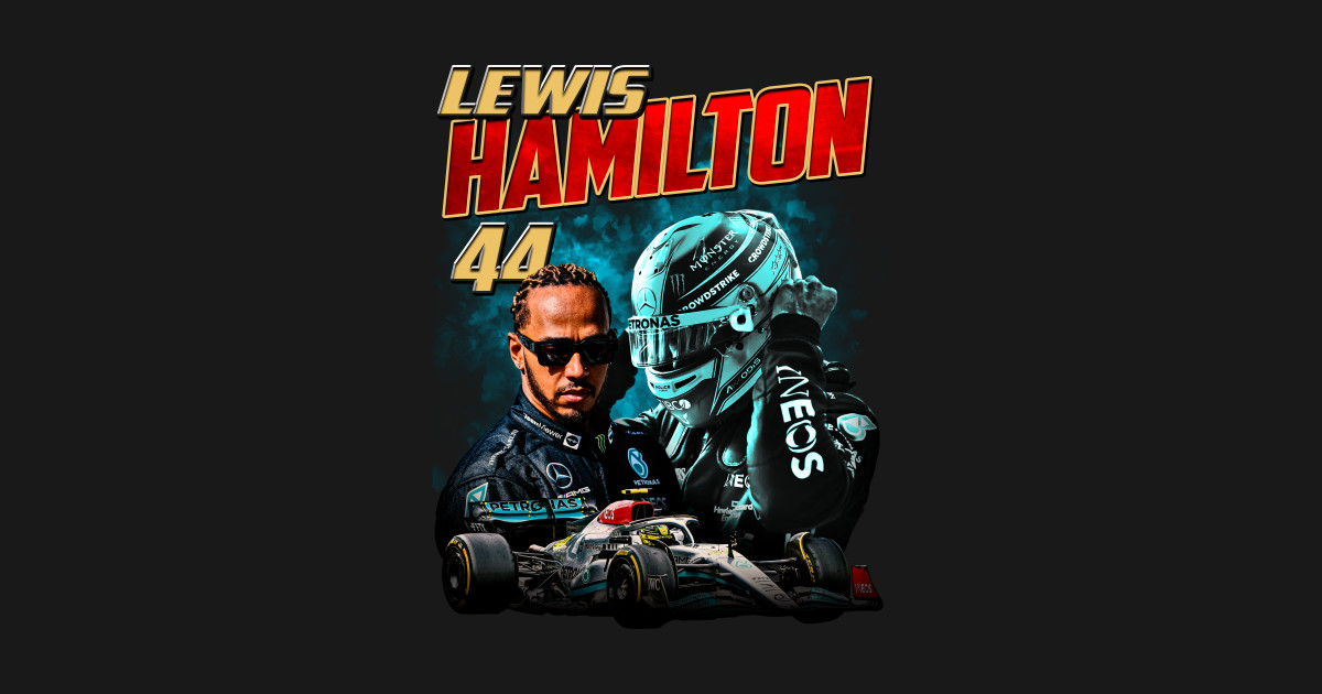 Lewis Hamilton Bootleg Vintage Tshirt - Lewis Hamilton - T-Shirt ...