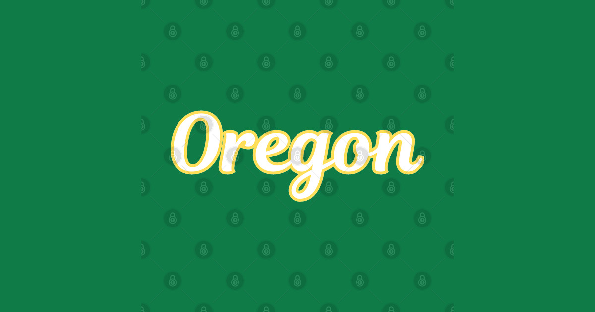 Oregon Script - Oregon - T-Shirt | TeePublic