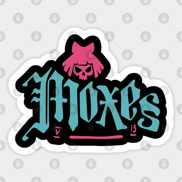 Cyberpunk 2077 moxes - Cyberpunk 2077 Moxes - Sticker | TeePublic