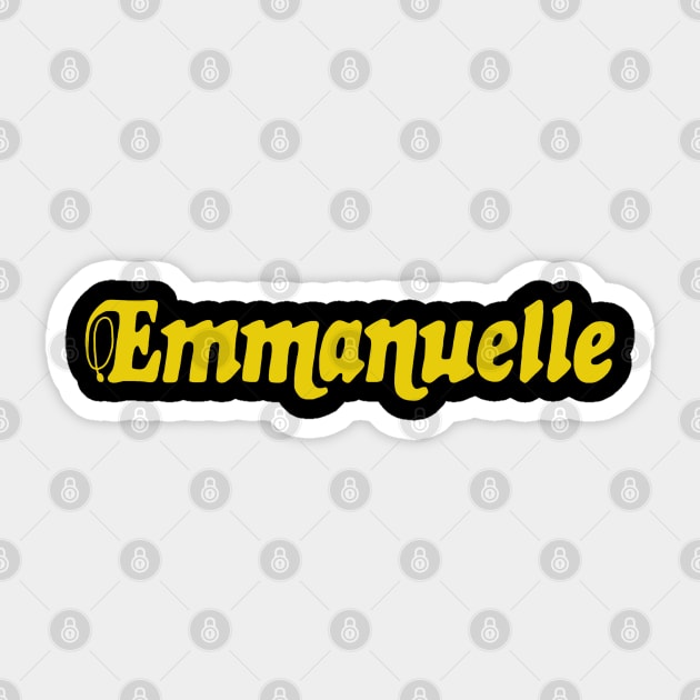 Emmanuelle - Emmanuelle - Sticker | TeePublic