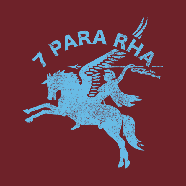 7th Parachute Regiment Royal Horse Artillery (distressed) - 7 Para Rha ...