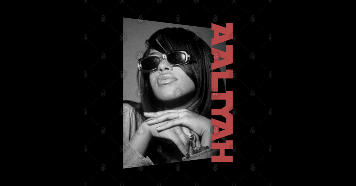 aaliyah is still cool - Aaliyah - Sticker | TeePublic