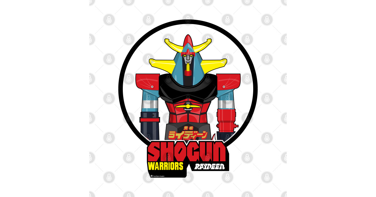 RAYDEEN - Shogun Warriors - T-Shirt | TeePublic