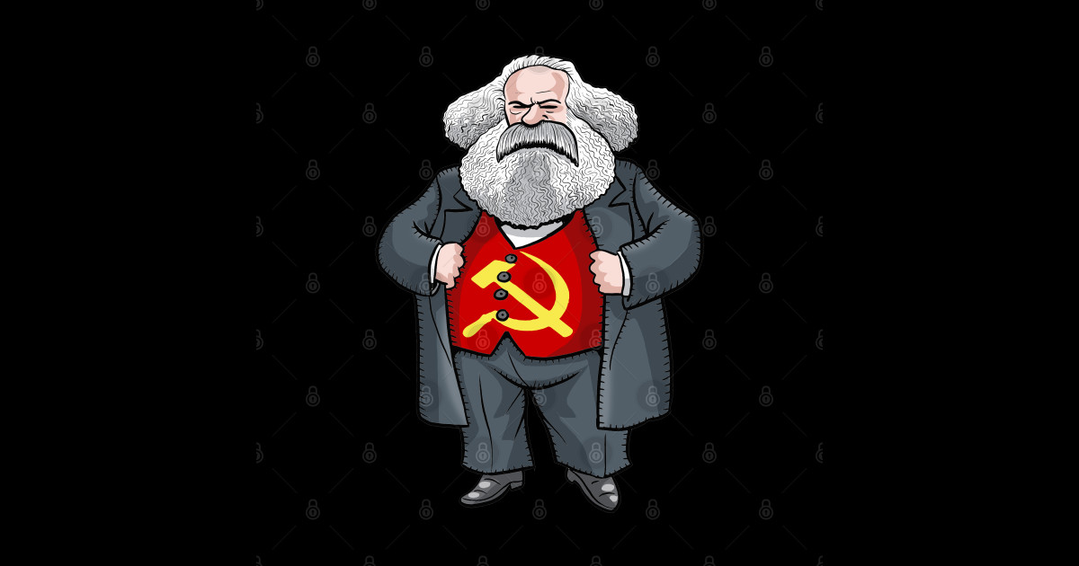 Karl Marx - Marx - Sticker | TeePublic