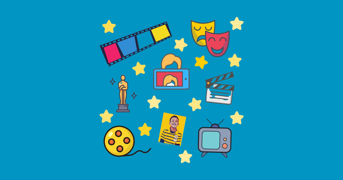 Actor Vision Board Pattern Print - Actors - T-Shirt | TeePublic