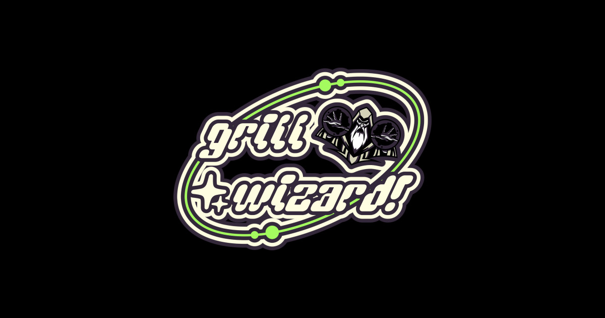 Grill Wizard! - Bbq - Sticker | TeePublic