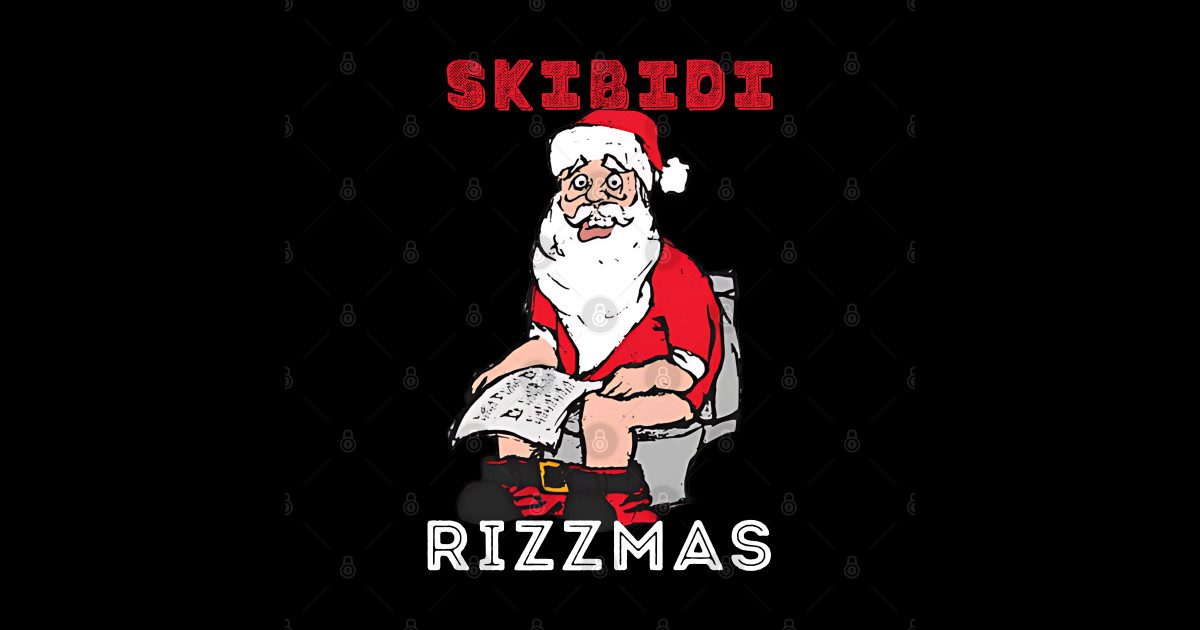Skibidi Rizzmas Santa Toilet Christmas - Skibidi Rizzmas Santa Toilet ...