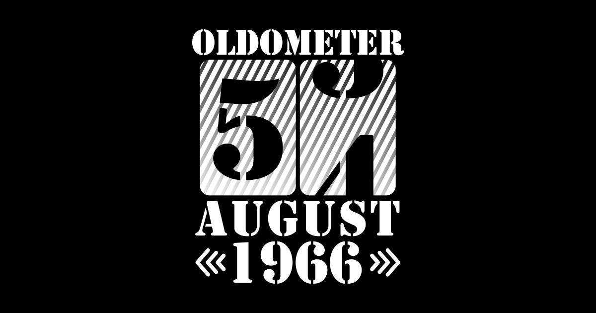 Oldometer 54 Years Old Was Born In August 1966 Happy Birthday To Me You ...