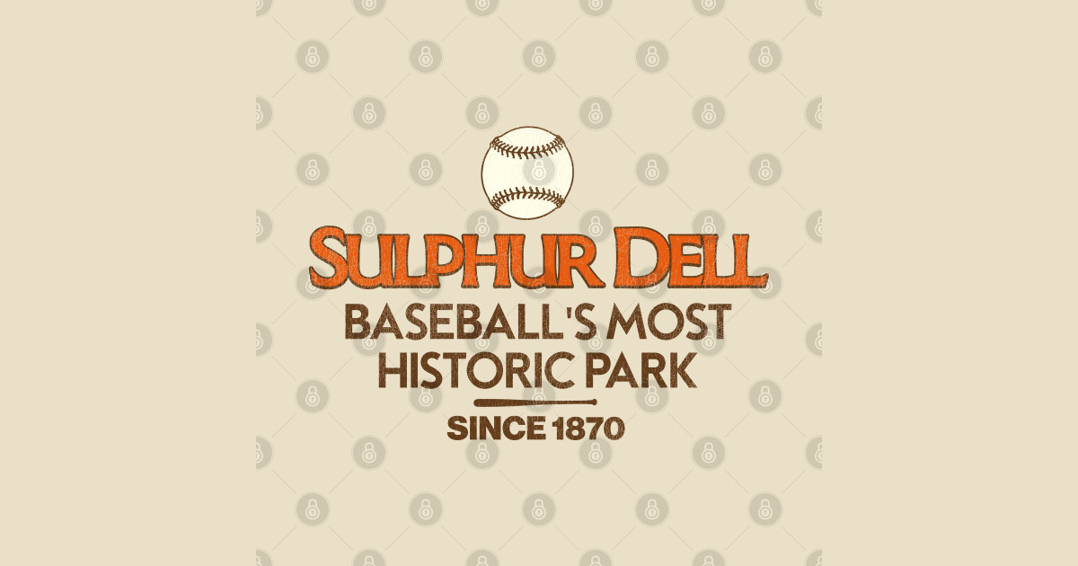 Defunct Sulphur Dell Baseball Stadium - Baseball - T-Shirt | TeePublic