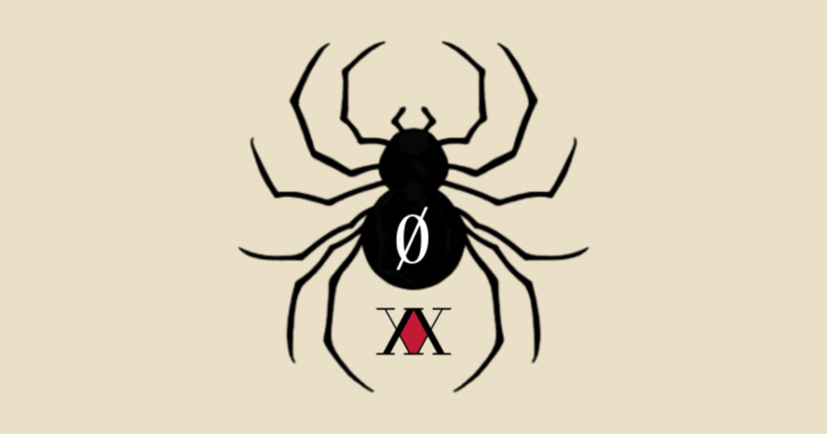 Chrollo spider - Phantom Troupe Spider Hxh - T-Shirt | TeePublic