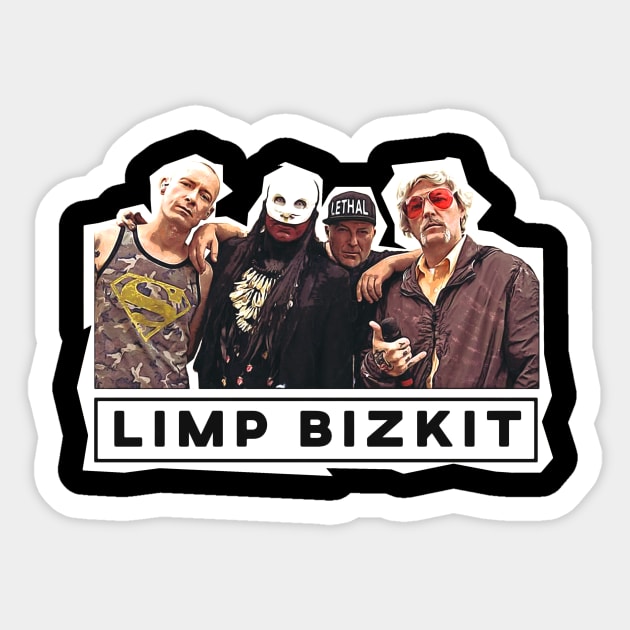 Get Ready | Limp Bizkit - Bizkit - Sticker | TeePublic