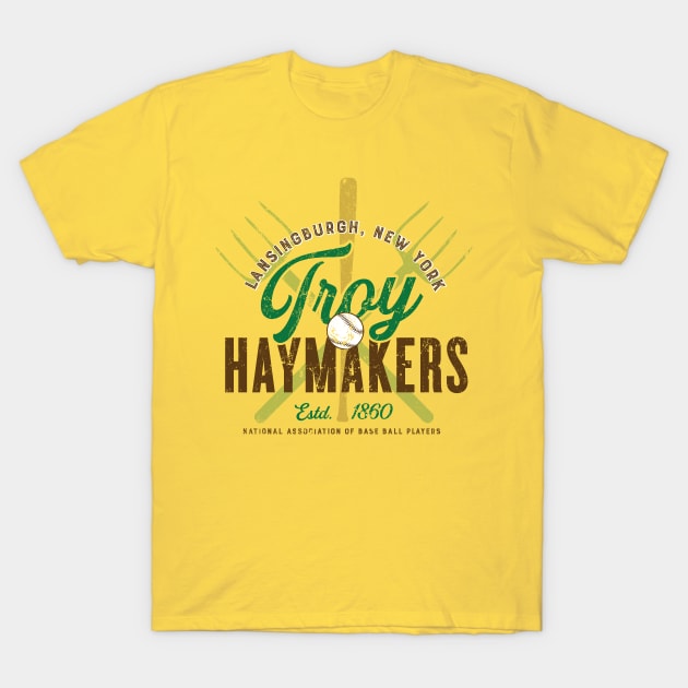 Lansingburgh Troy Haymakers - Defunct Minor League Baseball Teams - T ...