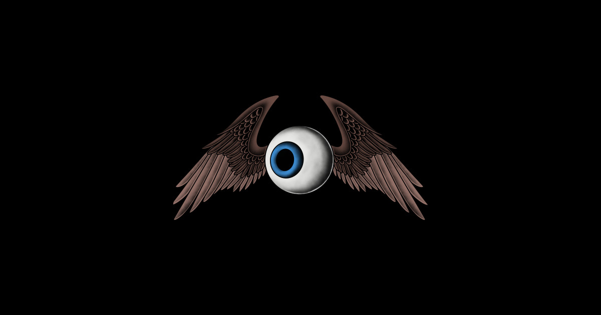The flying eye - Flying Eye - Sticker | TeePublic