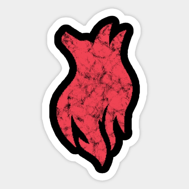 Lost Ember Wolf Logo - Lost Ember - Sticker | TeePublic