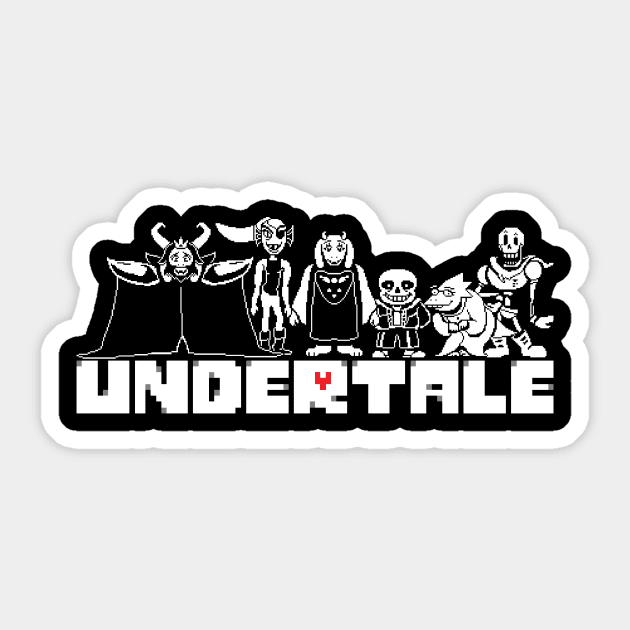 Undertale - Chara - Sticker | TeePublic
