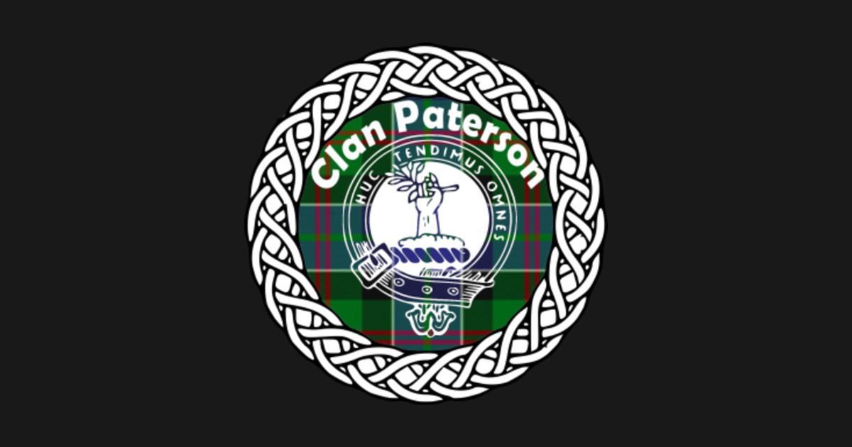 Clan Paterson Surname Last Name Tartan Crest Badge Paterson Onesie Teepublic