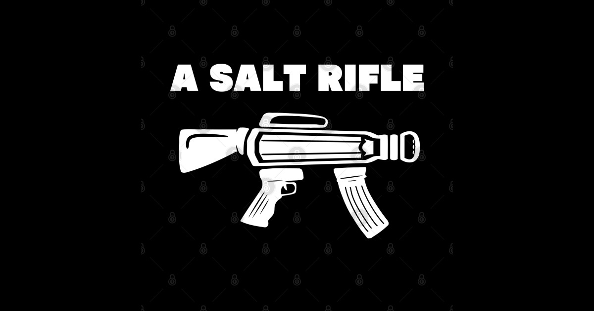 a salt rifle - Gun Owner - Sticker | TeePublic