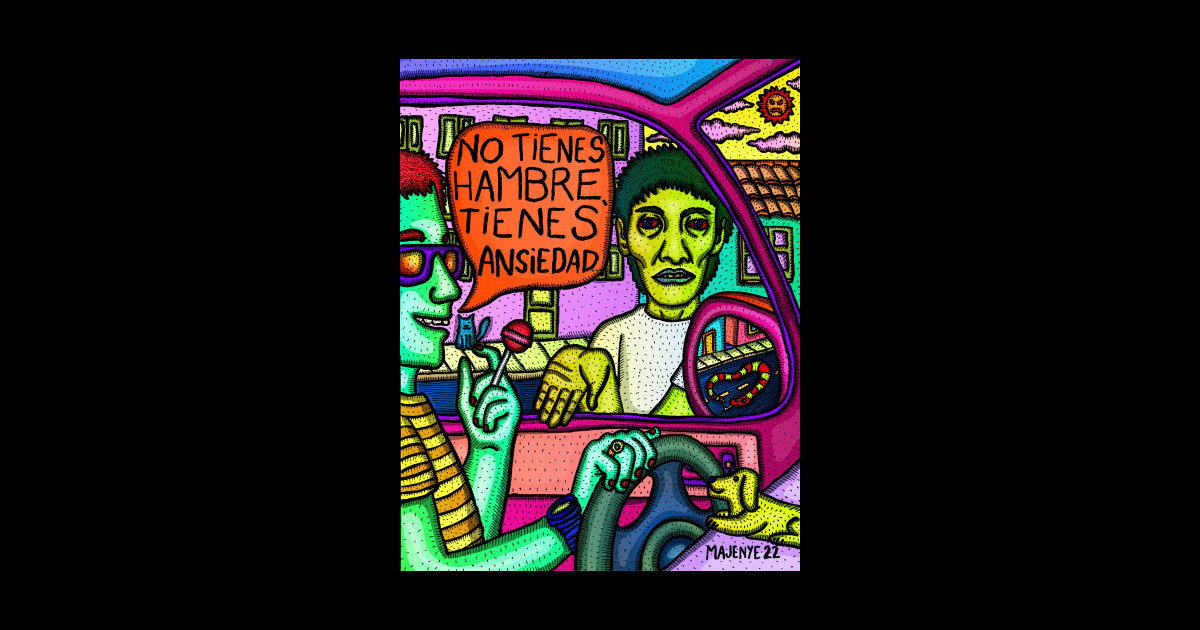 Hambre - Hunger - Sticker | TeePublic