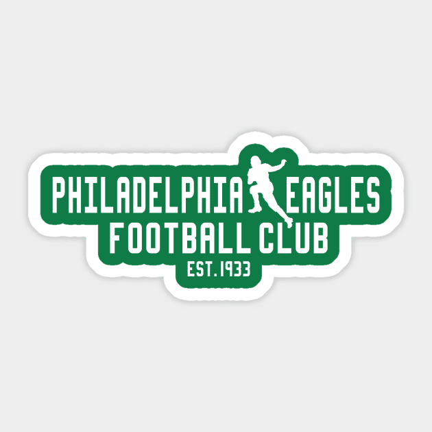 Philadelphia Eagles Letterhead Design - Eagles Football - Sticker ...