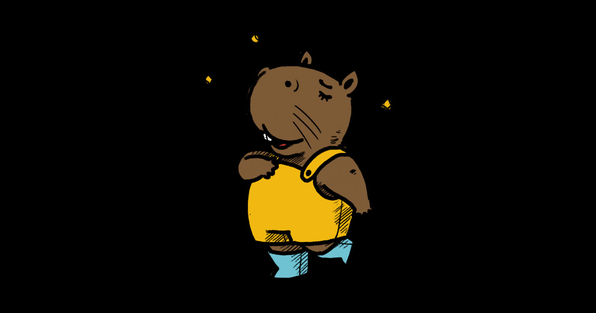 Capybara - Original Character - Sticker | TeePublic