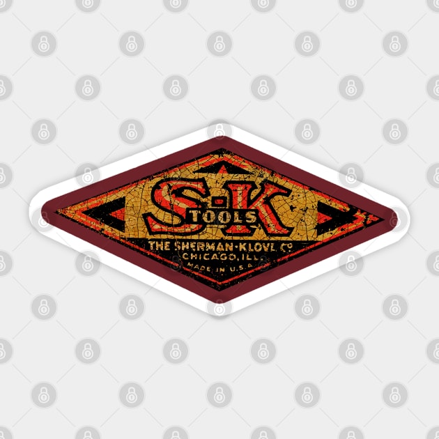 Vintage SK tools USA - Vintage Sk Tools Usa - Sticker | TeePublic