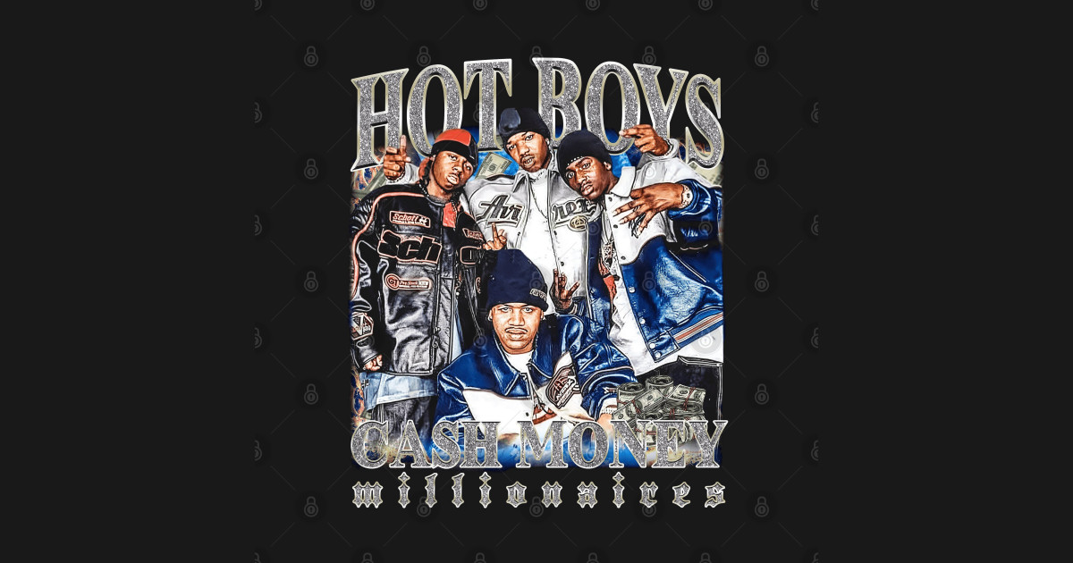 Hot Boys Cash Money Millionaires - Hot Boys - T-Shirt | TeePublic