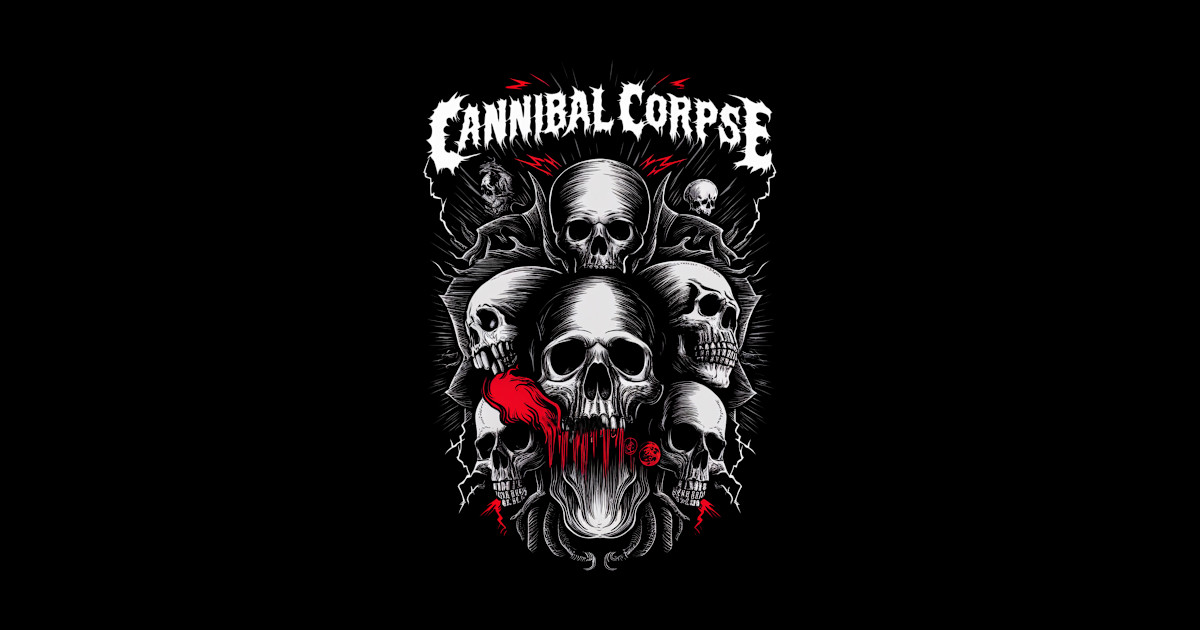 CANNIBAL CORPSE BAND - Cannibal Corpse Band - Sticker | TeePublic