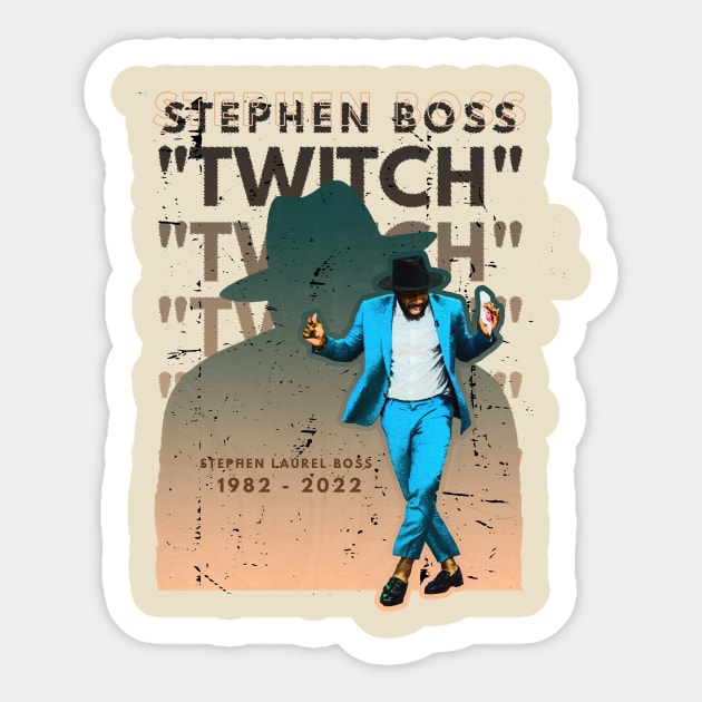 Stephen TWITCH Boss - Hip Hop - Sticker | TeePublic