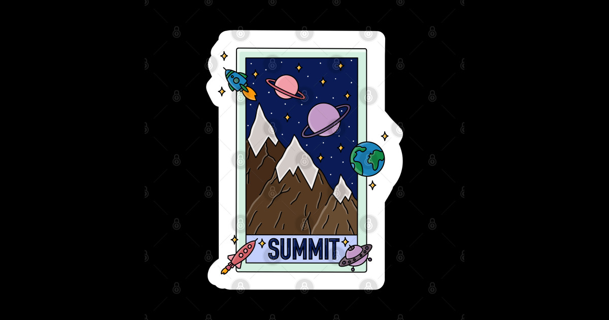Summit - Summit - Sticker | TeePublic