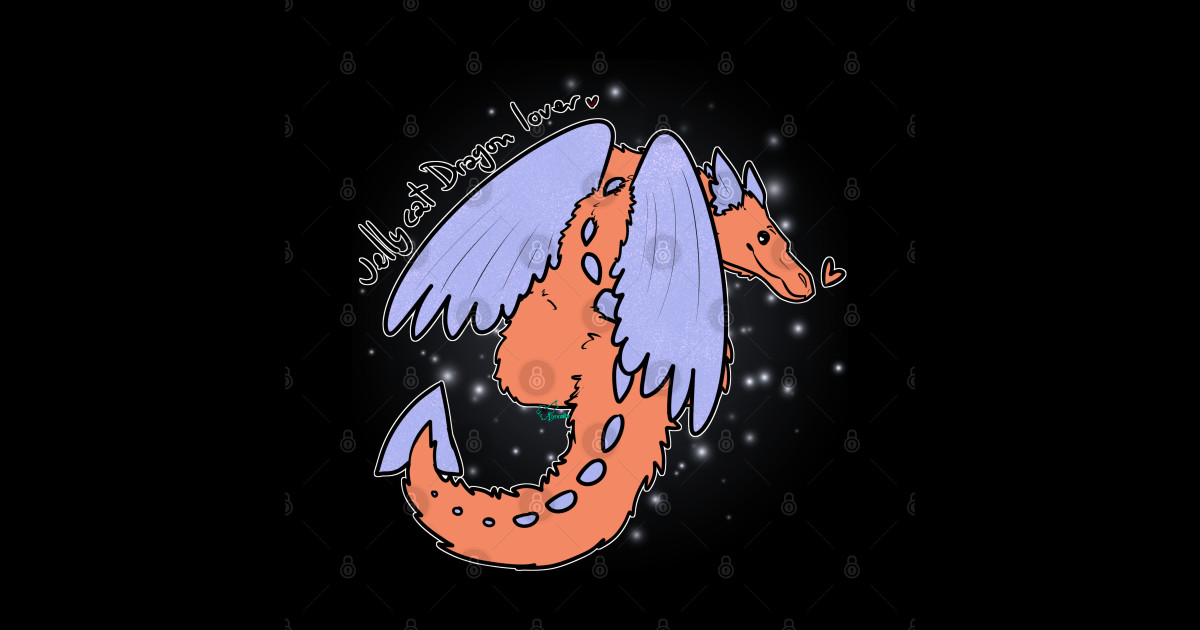 Jellycat Dragon Collector (Persimmon) - Dragon Lover - Sticker | TeePublic