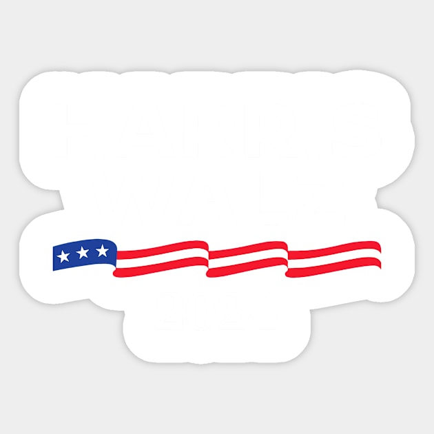 Kamala Harris Tim Walz Waltz - Kamala Harris Tim Walz Waltz - Sticker ...