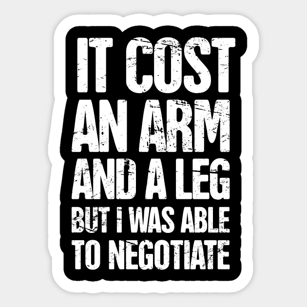 Funny Amputated Missing Arm Amputee Gift - Arm Amputee - Sticker ...