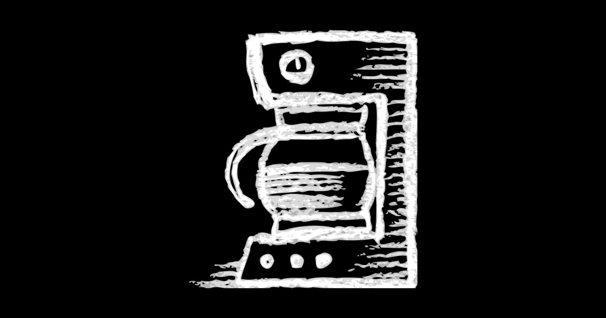 Coffee Machine - Coffee - Sticker | TeePublic