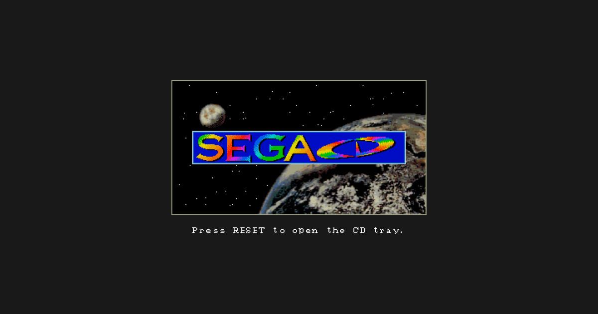 SEGA CD Boot Screen Logo III - Sega - T-Shirt | TeePublic