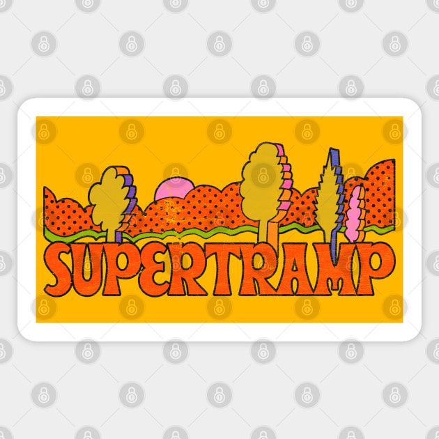 Supertramp / Original Retro Style Design - Supertramp - Sticker | TeePublic