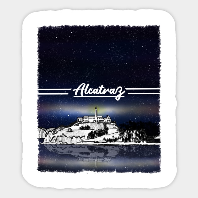 Alcatraz Island - Alcatraz - Sticker | TeePublic