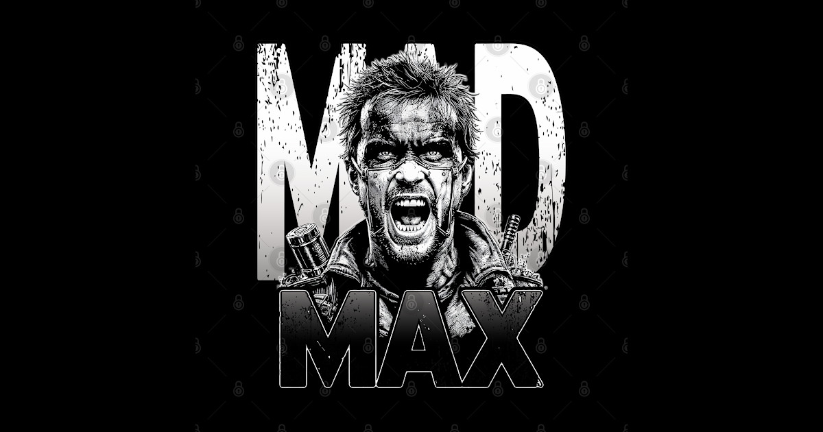 Mad Max - Mad - Sticker | TeePublic