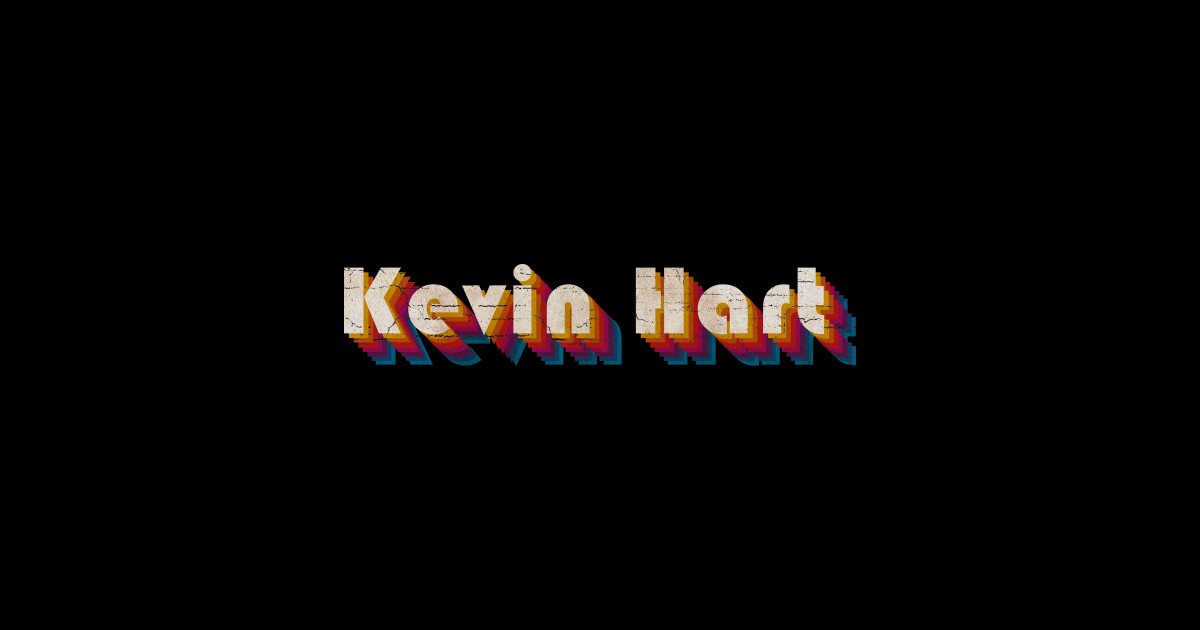 retro vintage Kevin Hart - Kevin Hart - Sticker | TeePublic