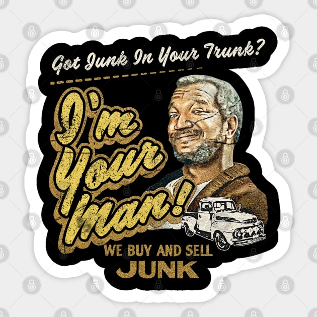 IM YOUR MAN - Vintage - Sticker | TeePublic